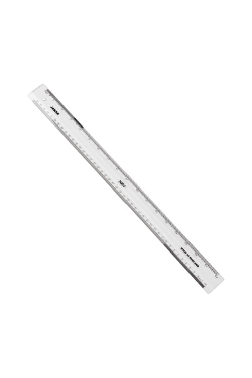 Ref. 3062 Ruler Perspex, 45cm/18″ – Jakar International Ltd